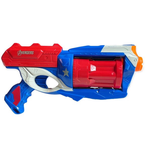 Hasbro | Toys | Captain America Avengers Marvel Brigade Blaster Nerf ...